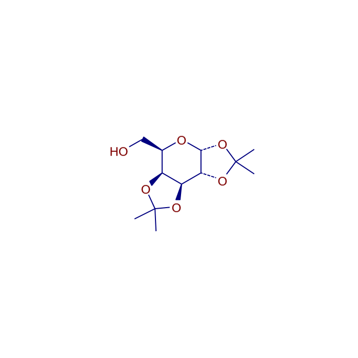 MzCloud 1 2 3 4 Di O Isopropylidene D Galactopyranose